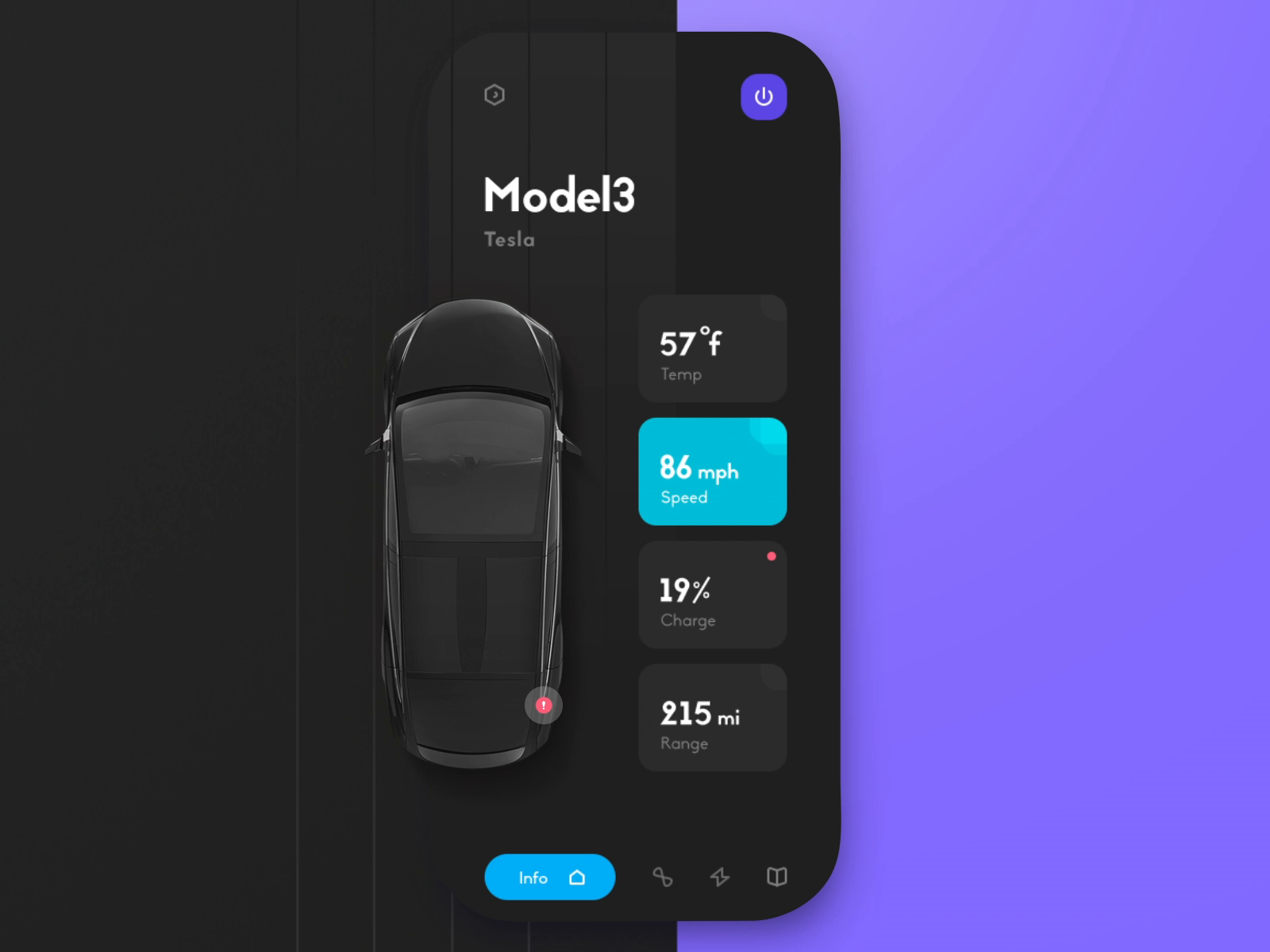 Tesla Mobile App Ui Tutorial By UixNinja On Dribbble