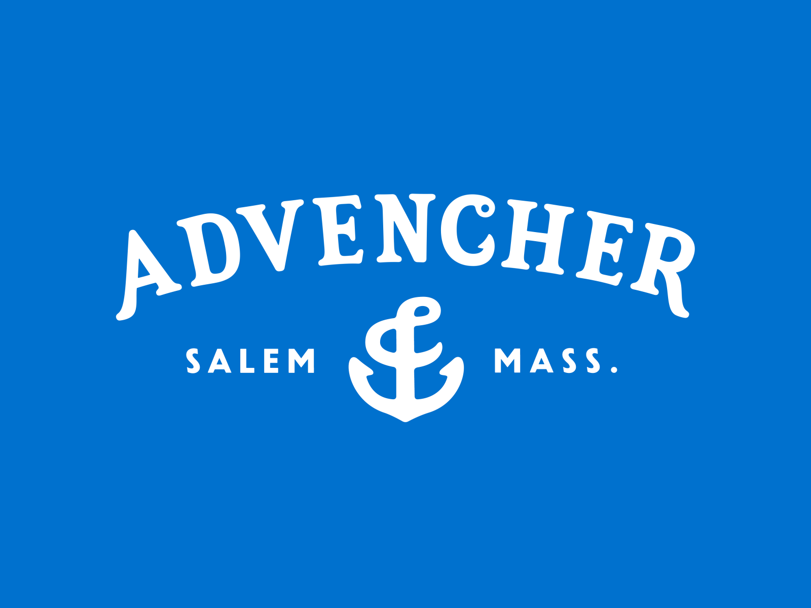 Advencher Anchorsand by Dan Cederholm on Dribbble