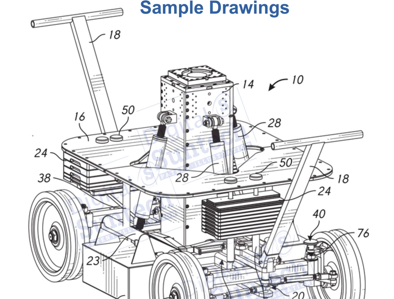 Utility Drawing by Patent Illustration on Dribbble