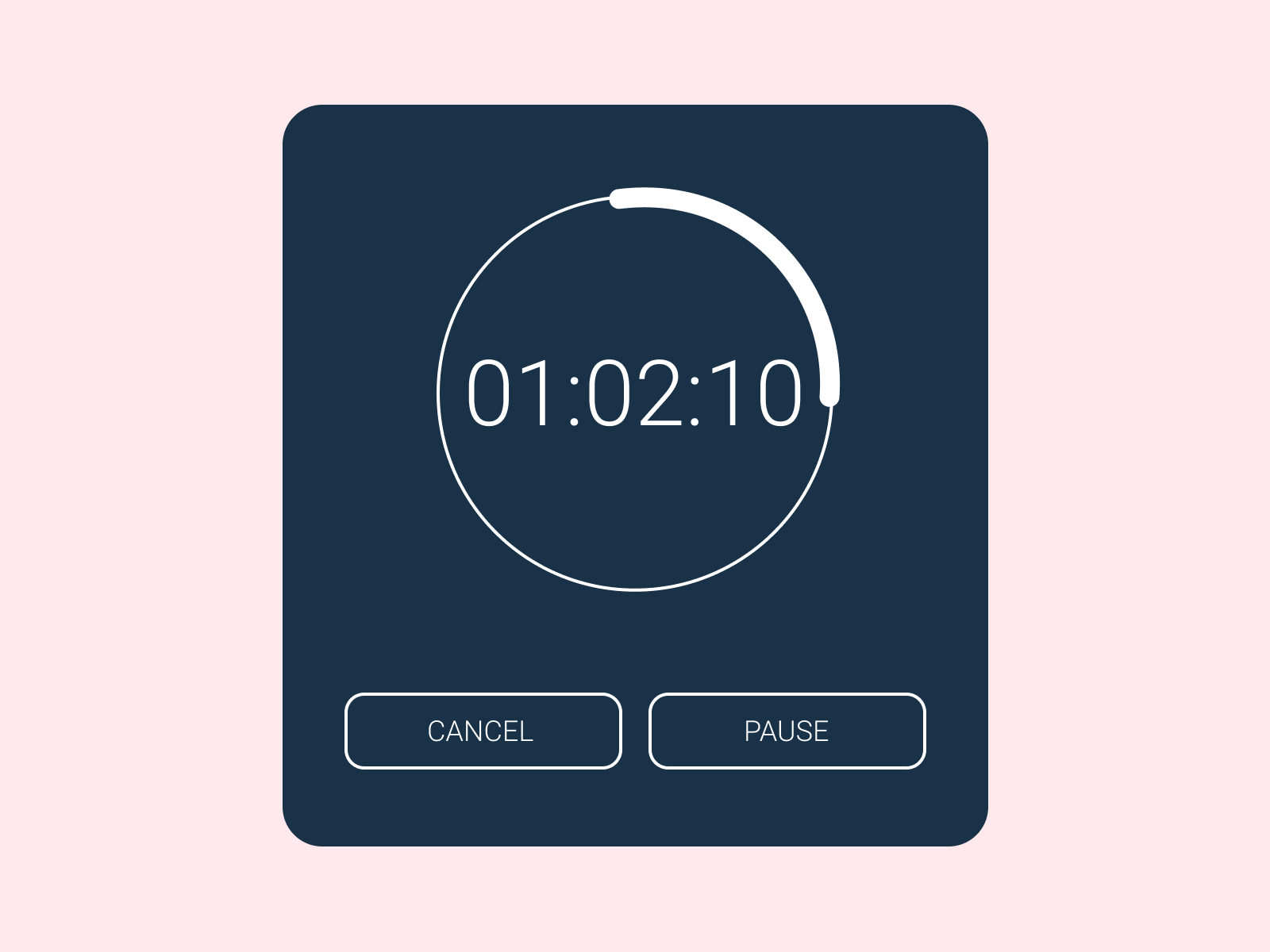 Counter clock by Priyanshi Tripathi on Dribbble