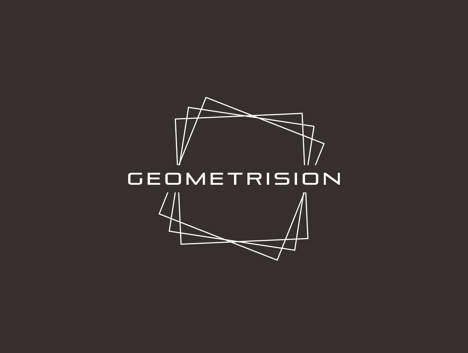GEOMETRISION Logo by Chirag on Dribbble