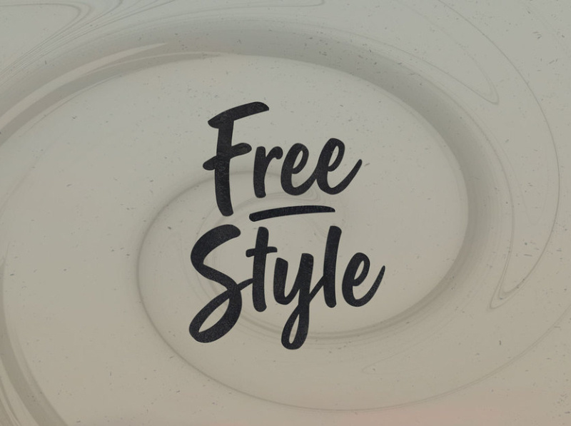 Free Style Font by BLKBK Type on Dribbble