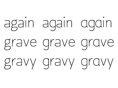 double story glyphs by Matt Yow on Dribbble