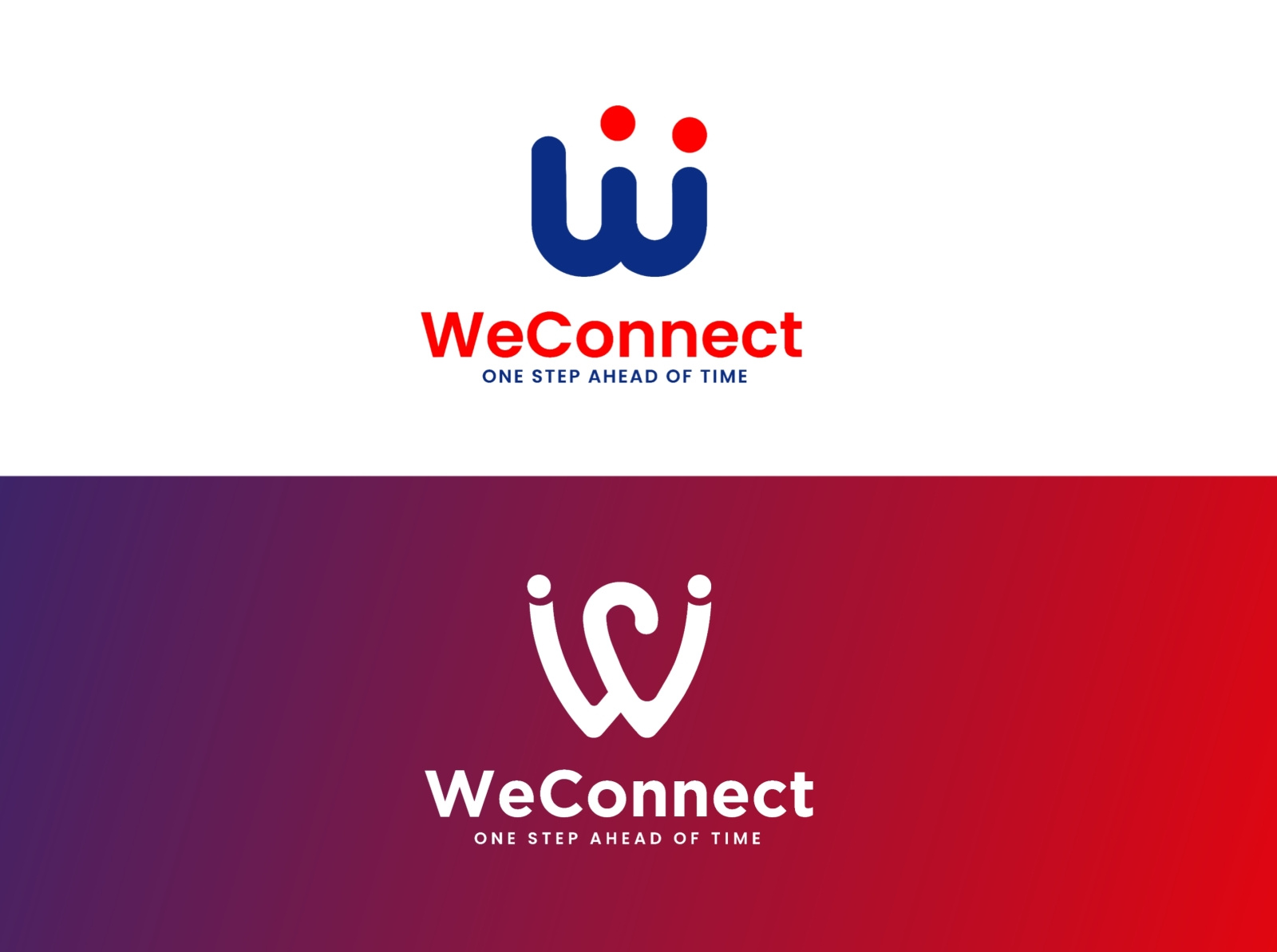 WeConnect logo design (unused) by Abul Hasem on Dribbble