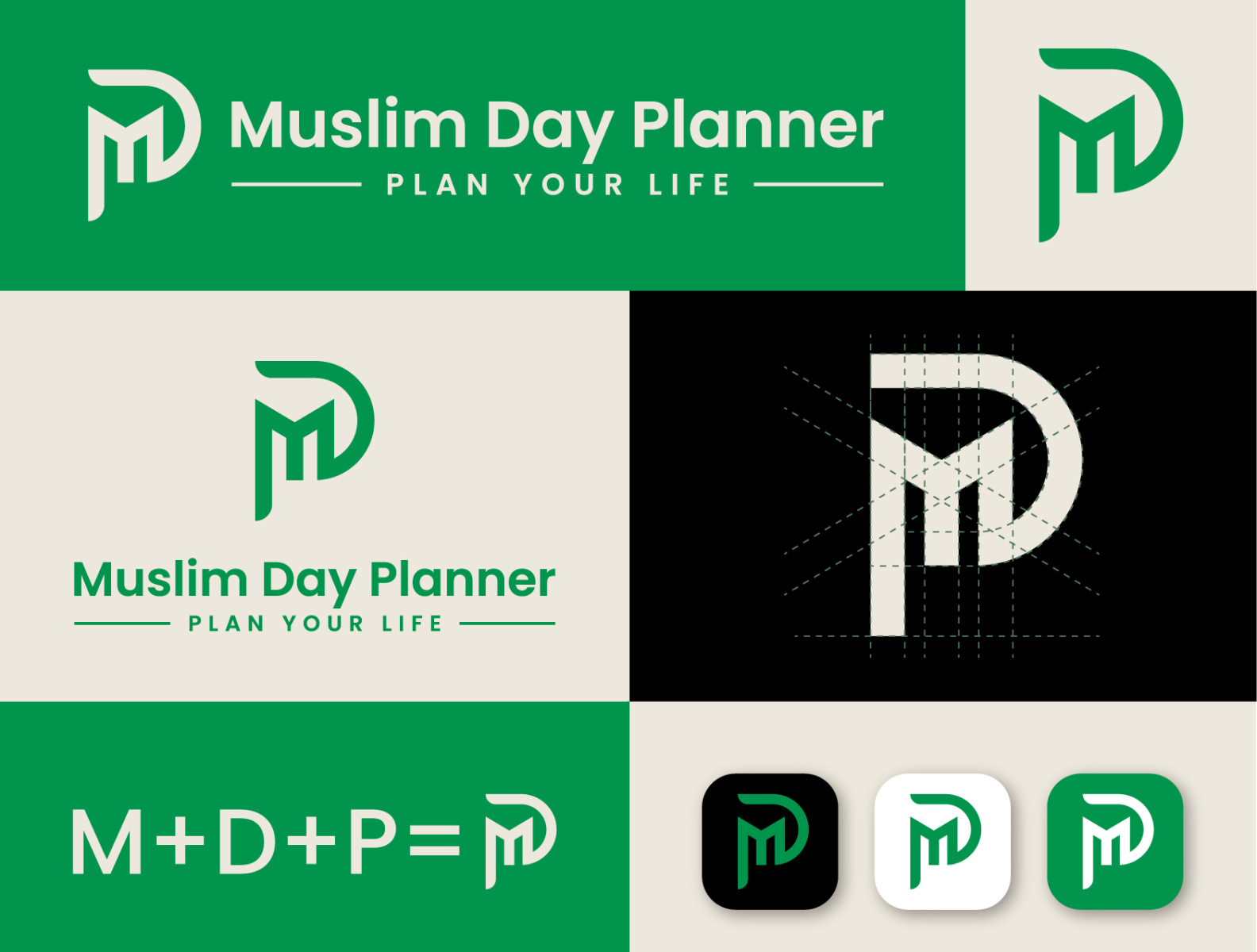 PDM Letter logo Design by Abul Hasem on Dribbble