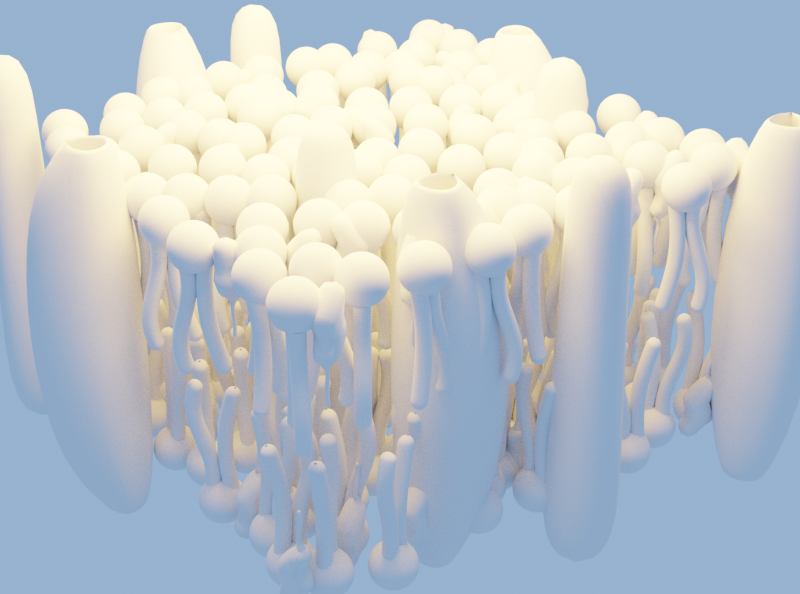 3d cell wall by Houssein Houssainy on Dribbble