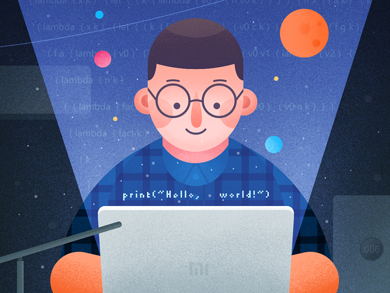 Programmer holiday Poster by Dacihua on Dribbble