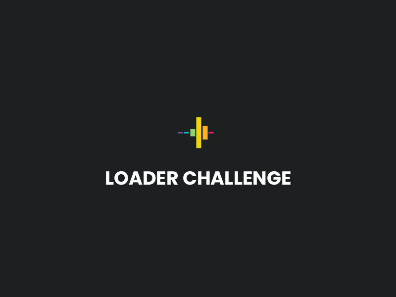Loader Code Challenge by Expert UI/UX Designer Mangat Singh on Dribbble