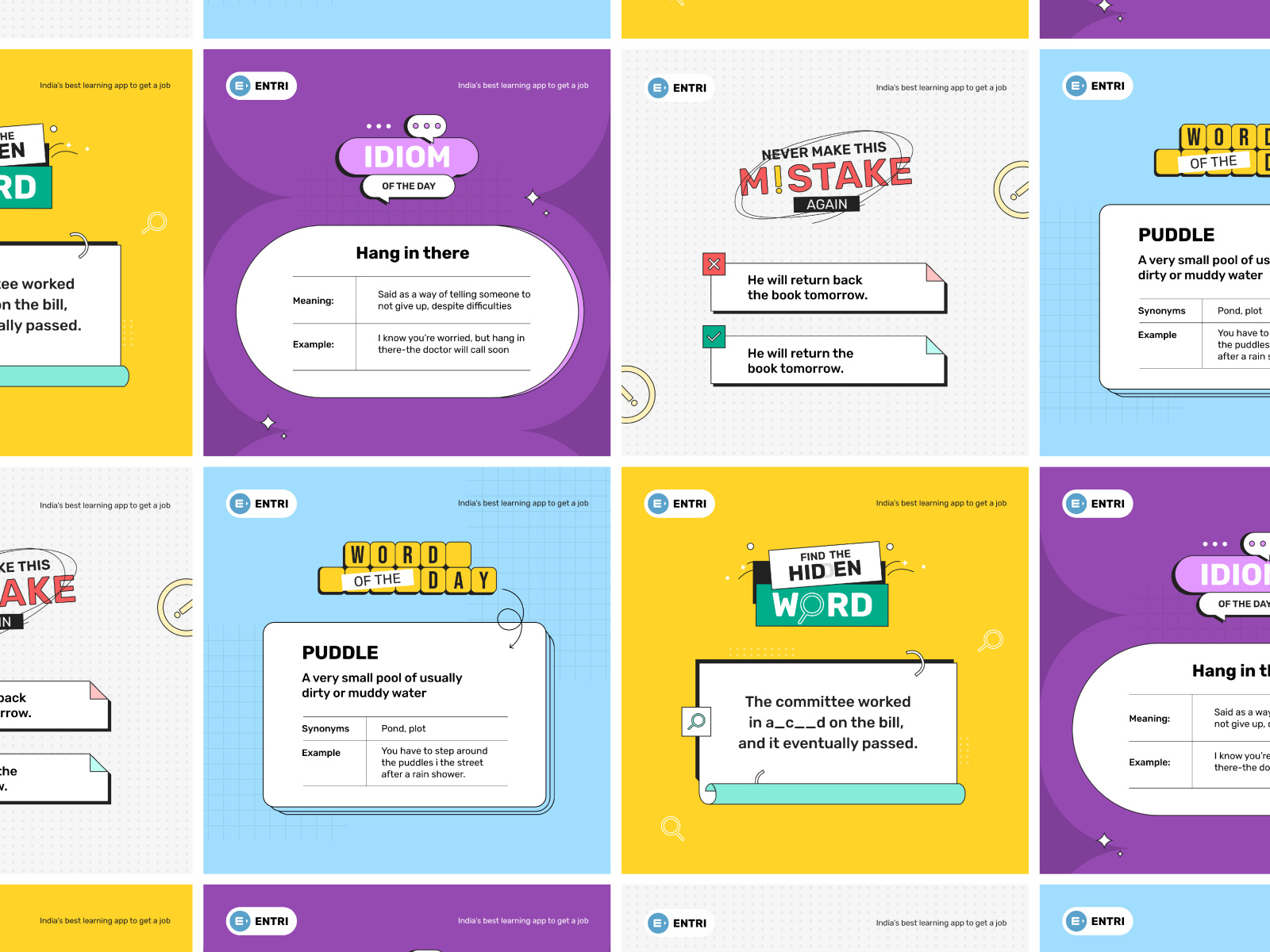 Social Media Brand Style Guide for ENTRI App by Mohammed Thaskeen CH on ...