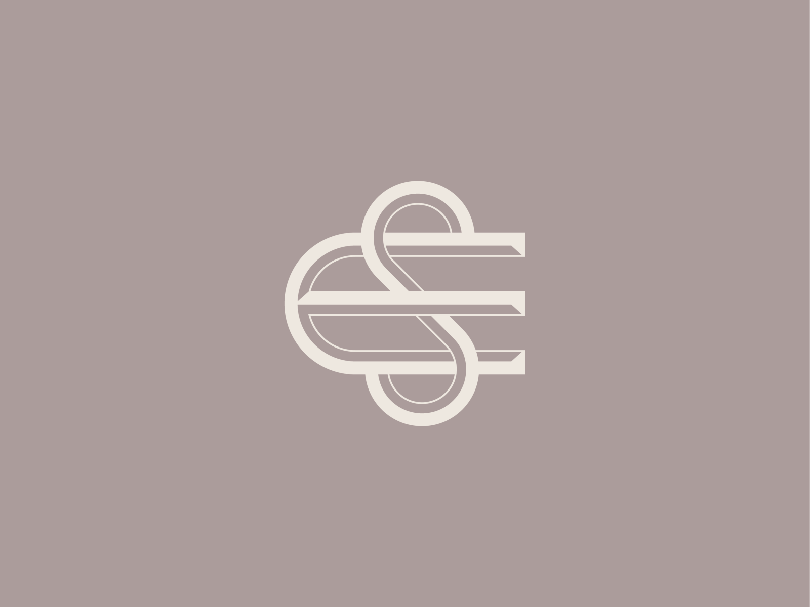 ES monogram by Bram Vandeberg on Dribbble