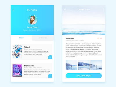 My profile by Ray on Dribbble