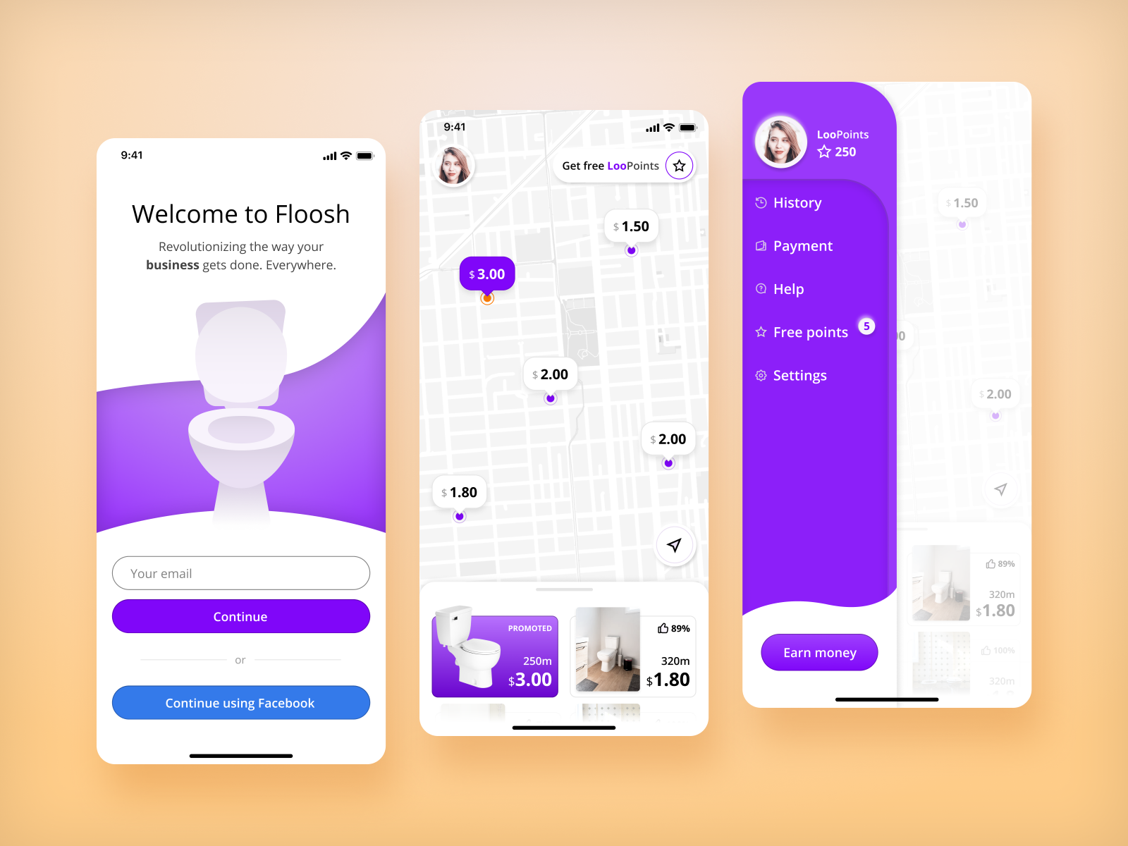 Floosh Airbnb For Toilets By Karol Stefanski On Dribbble floosh-airbnb-for-toilets-by-karol-stefanski-on-dribbble