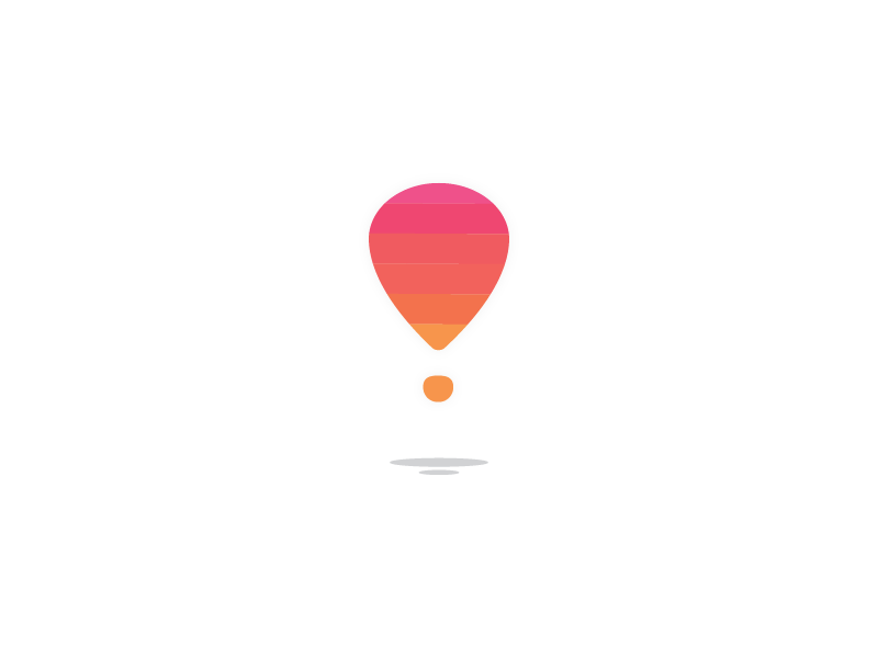 Balloon/Exclamation Point by Christian Franklin on Dribbble