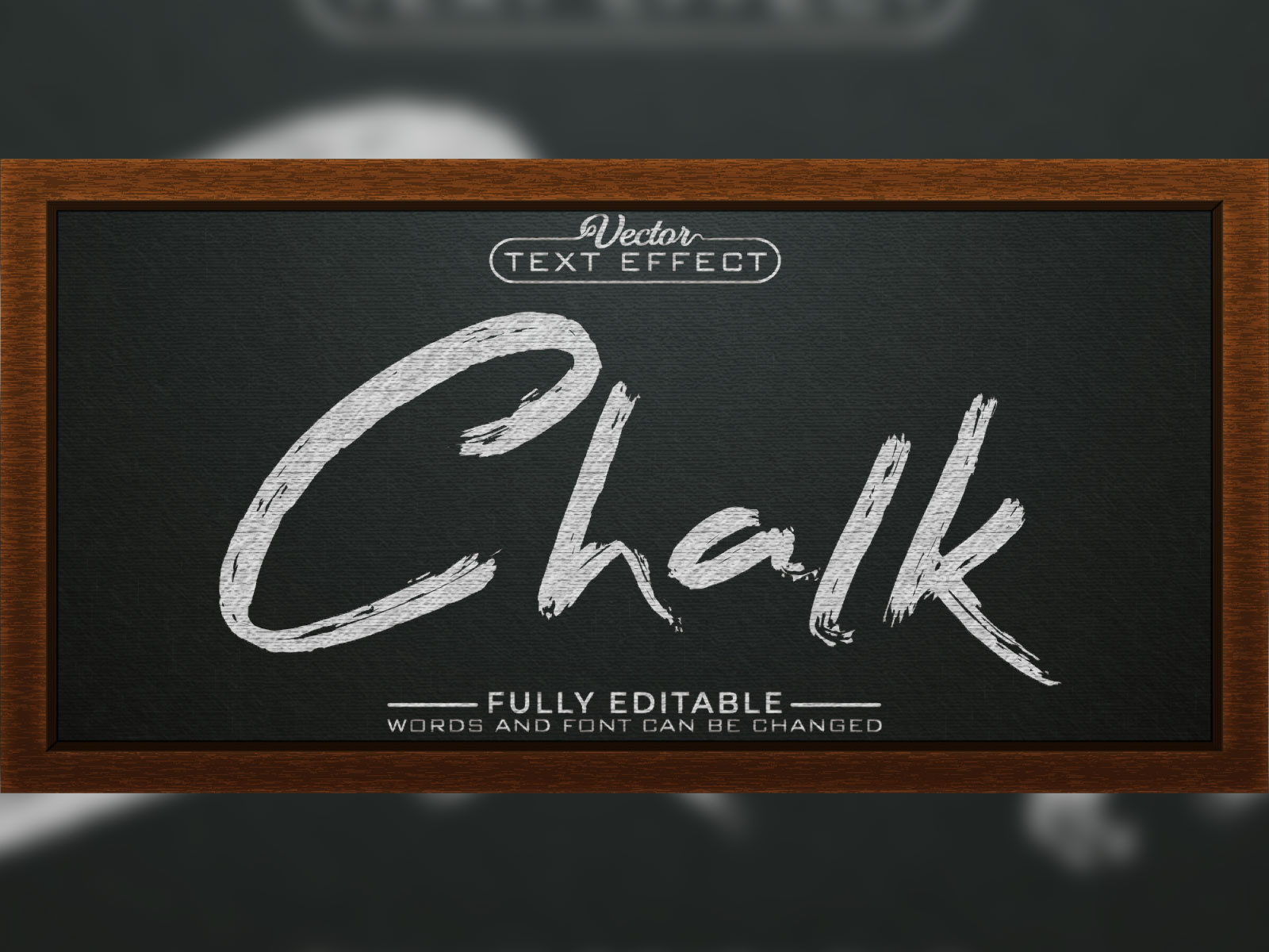 CHALK TEXT EFFECT by Stella on Dribbble