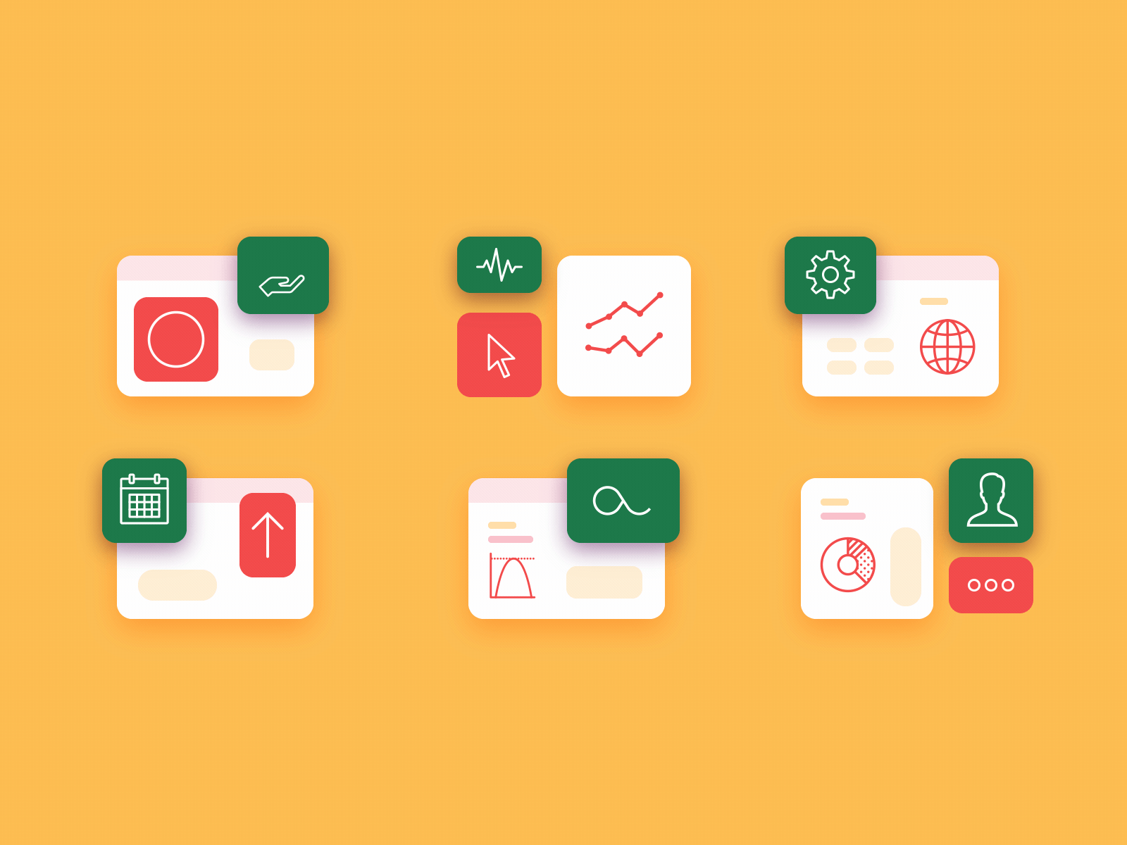 Button Animations by Margarita Ivanchikova for Icons8 on Dribbble