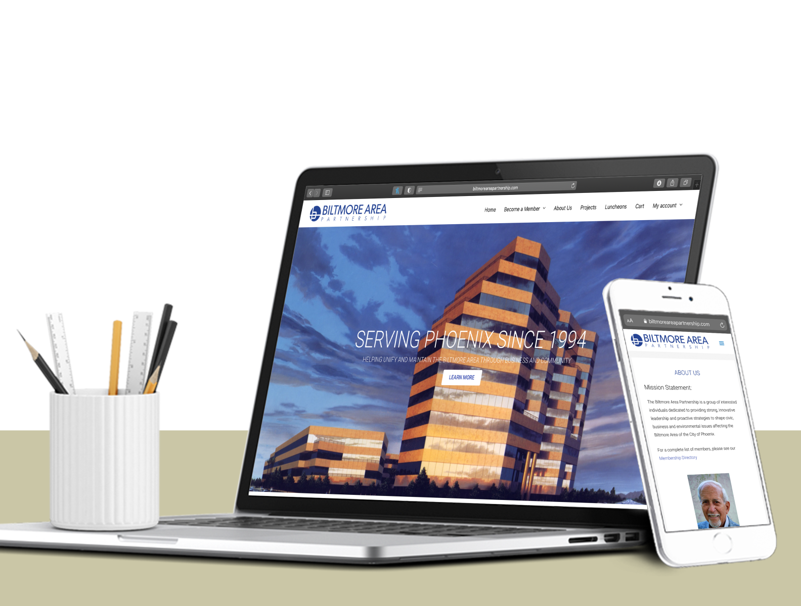 Web Design Example by Dayton Williams on Dribbble