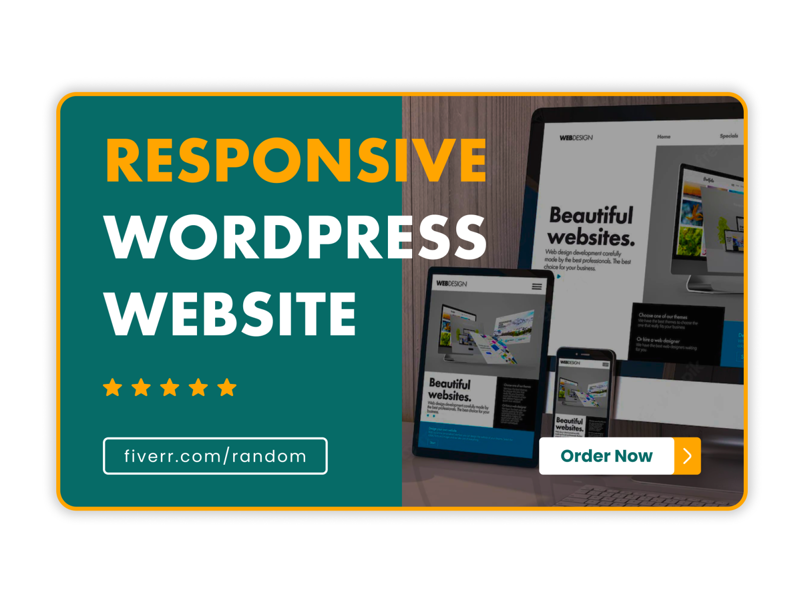 Fiverr Gig Design by Mirza Luqman on Dribbble