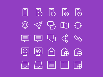Free 100 User interface icons. by libertetstudio on Dribbble