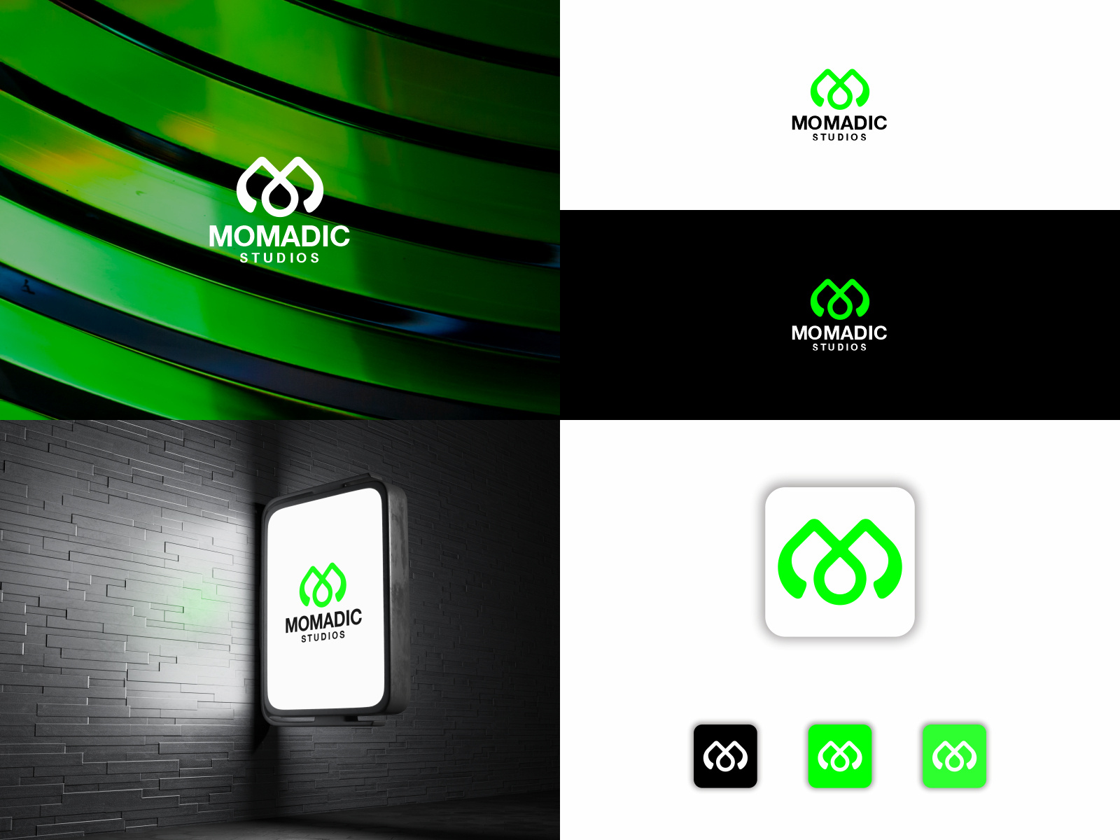 MOMADIC Logo Concept by Maha_STD on Dribbble