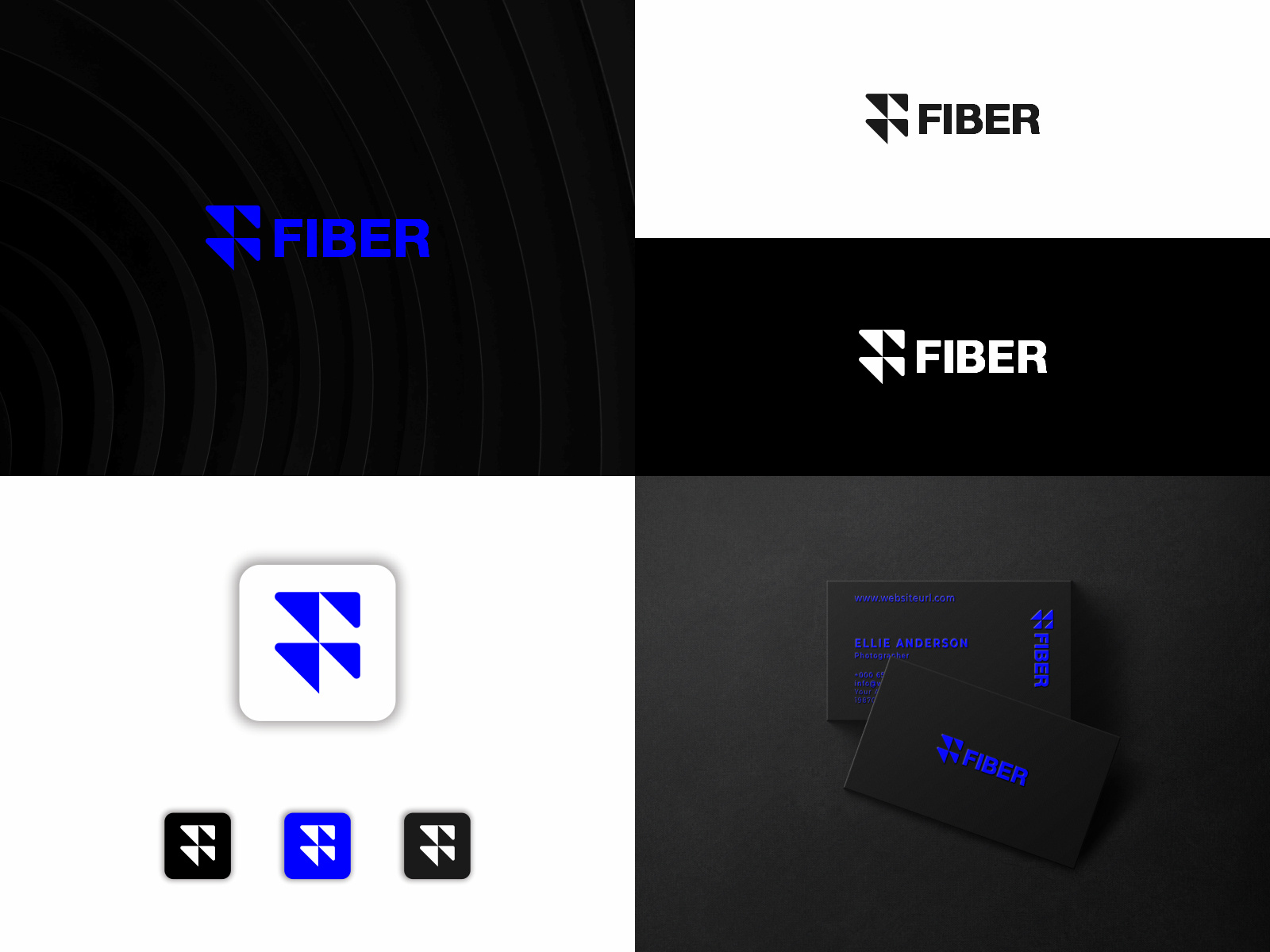 FIBER Logo Concept by Maha_STD on Dribbble