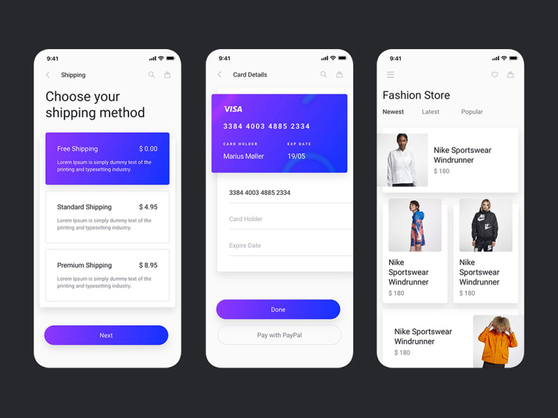 Order IOS Screen by VisibleGravity™ on Dribbble