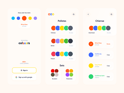 Colooors by Gura Nicholson on Dribbble
