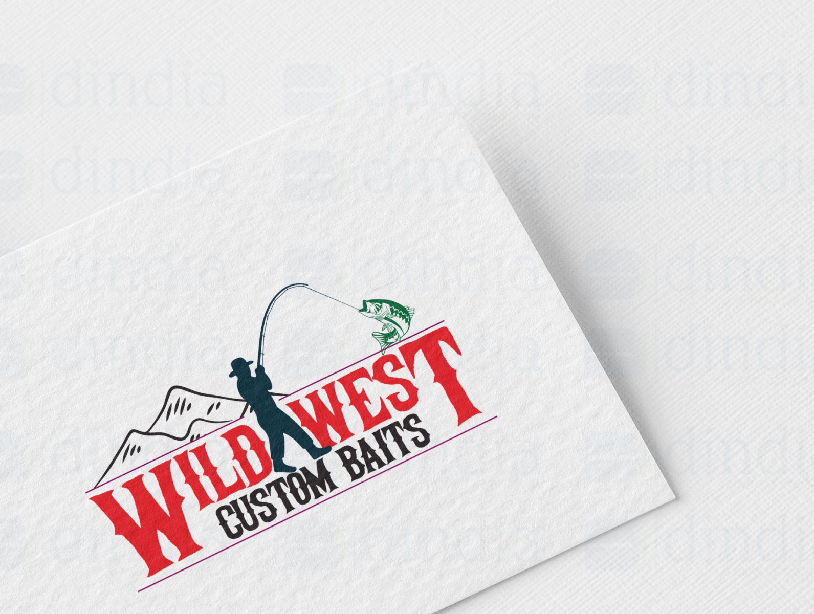 Wild West custom baits Logo by Raju Yadav on Dribbble