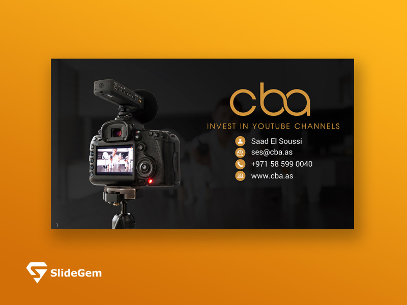 CBA Pitch Deck by SlideGem on Dribbble