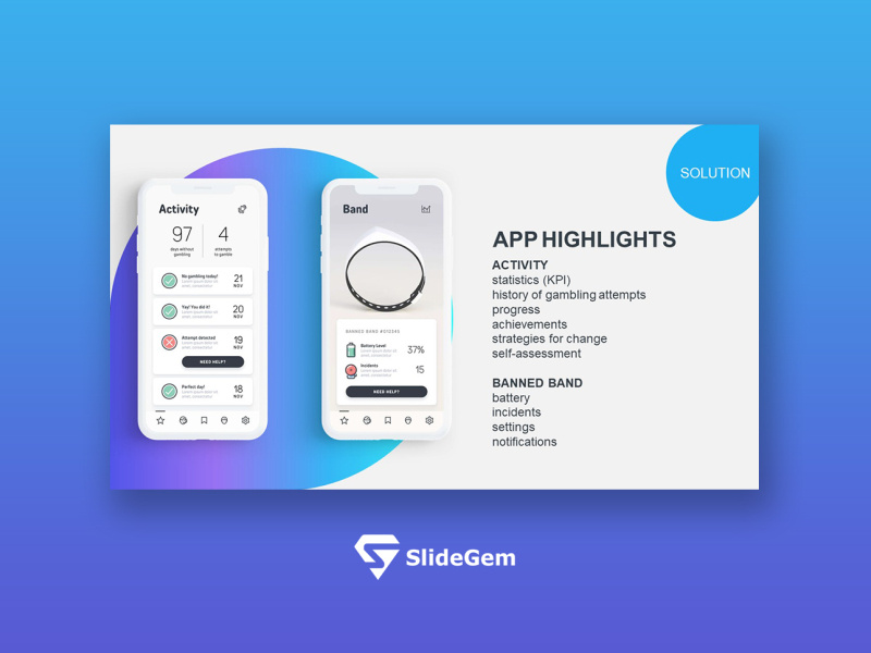 Product & App Launch Presentation Deck by SlideGem on Dribbble