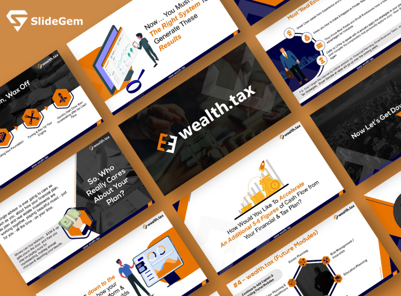 Wealth Tax Powerpoint Presentation by SlideGem on Dribbble