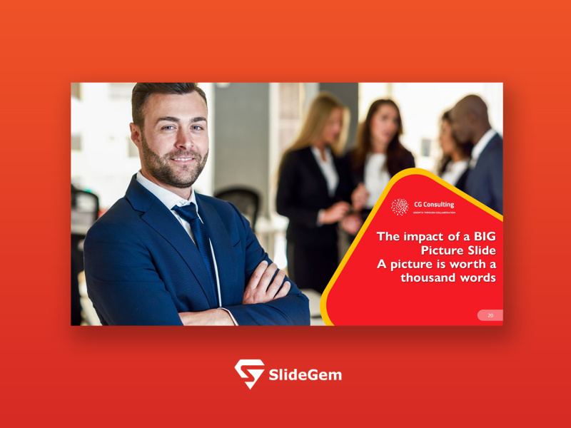Powerpoint Template for a Consulting Company by SlideGem on Dribbble