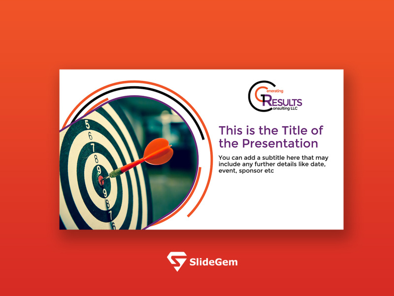 Powerpoint Template for a Consulting Company by SlideGem on Dribbble