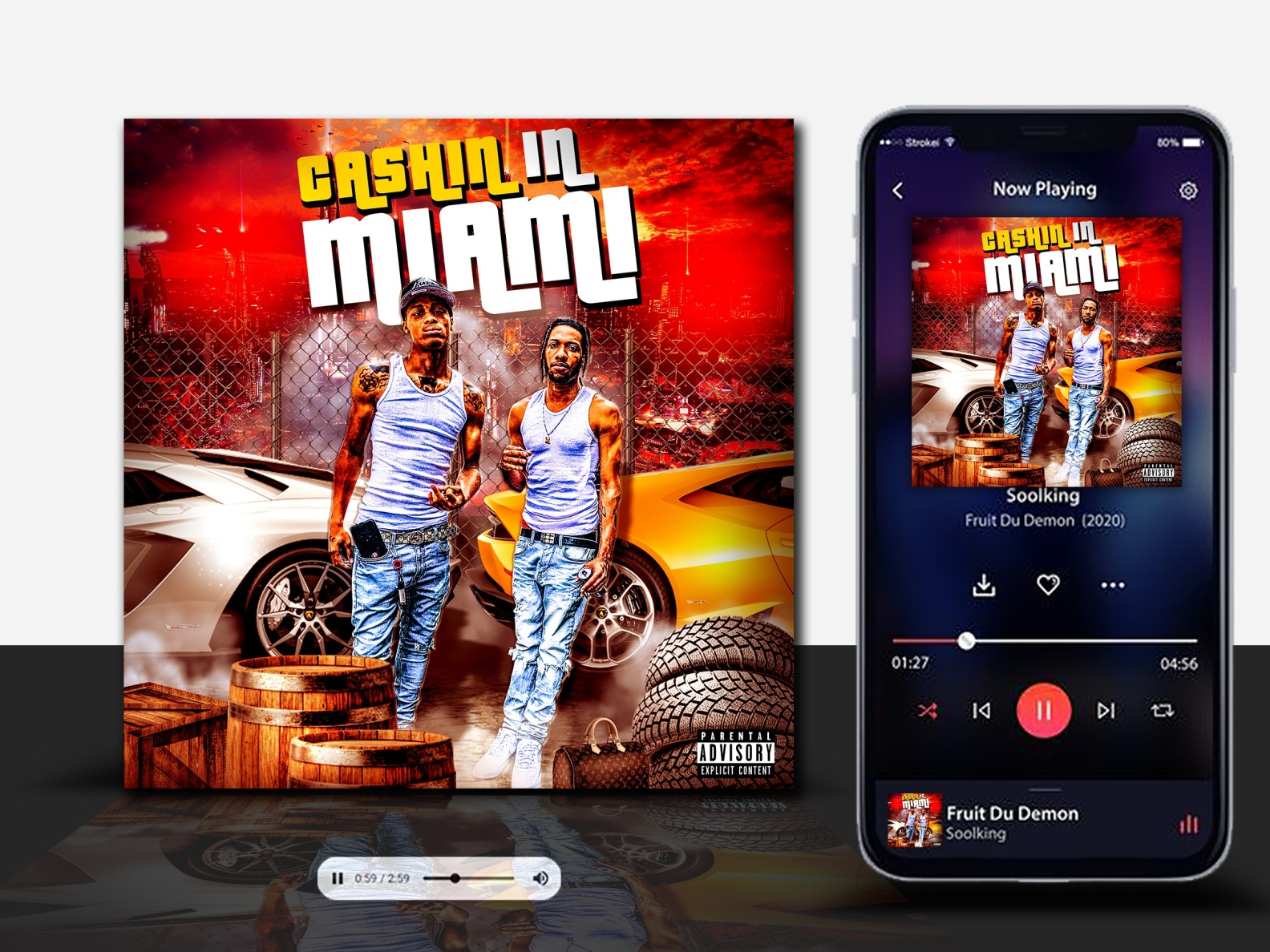 Mixtape Design by gliters mixtape on Dribbble