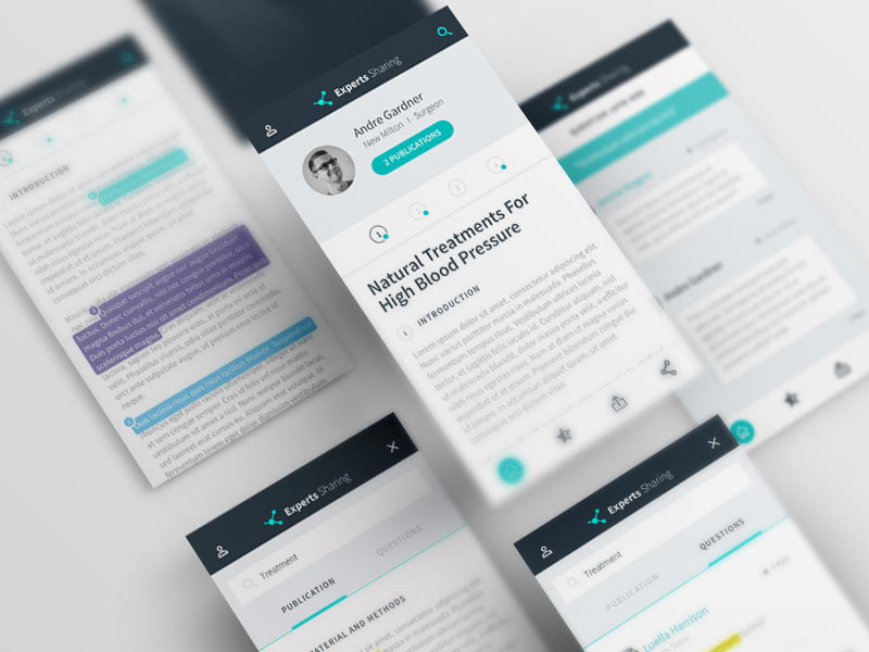 Expert Sharing App design by Lina Bassiouny on Dribbble
