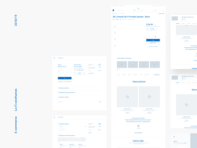 E-commerce - LO/FI Wireframes by Piotr Kaźmierczak on Dribbble