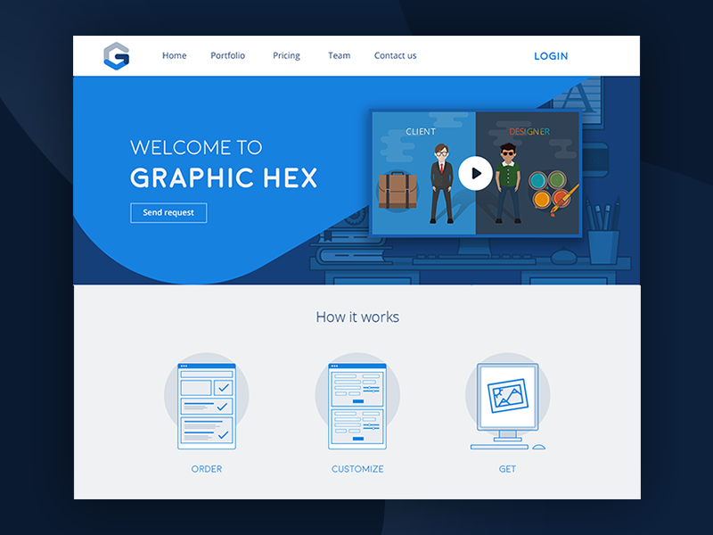 Graphic Hex by Mostafa adel for Graphic Hex on Dribbble