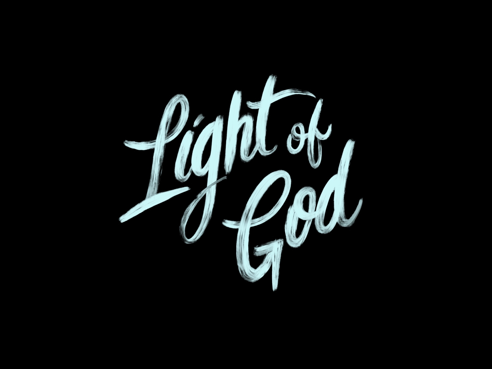 Light of God - Brush Script by David Calavitta on Dribbble