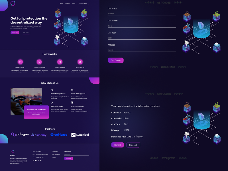 InsureFi by Nwosu Rosemary on Dribbble