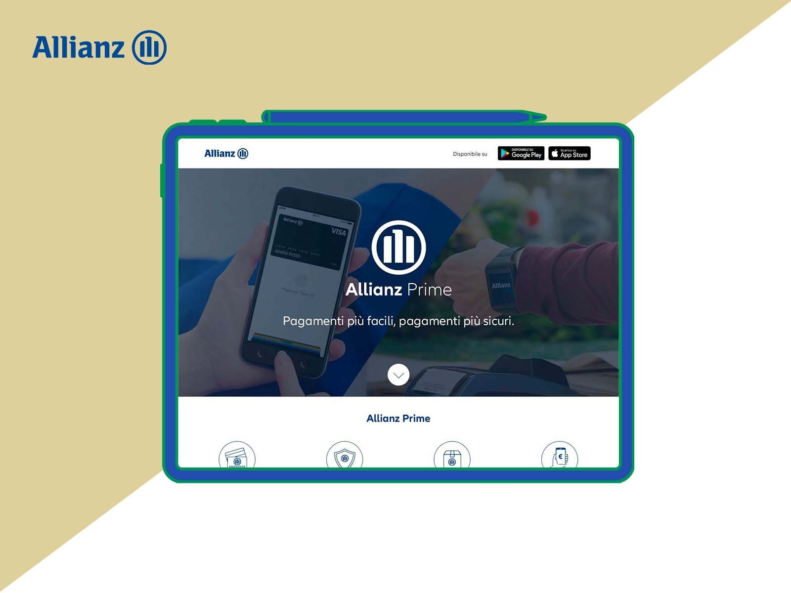 Allianz Italia - Allianz Prime by Emanuele Caforio - UX Designer Milano ...