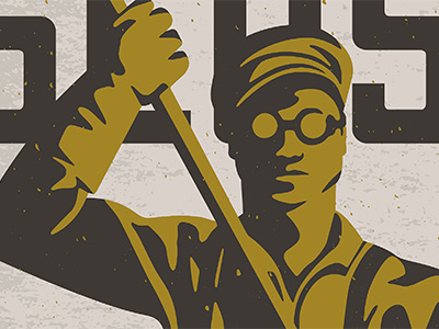 sloss scrim illustration by Charlotte Wyatt on Dribbble