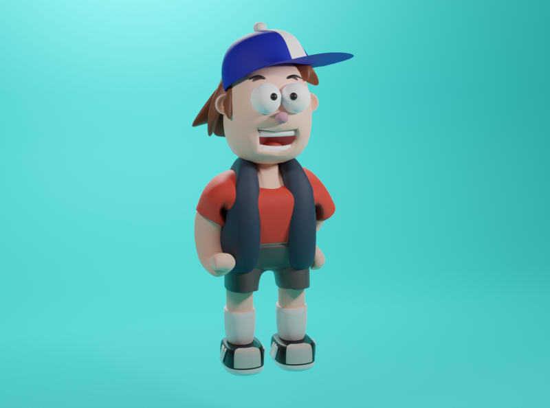 George - 3d character by NIXO on Dribbble