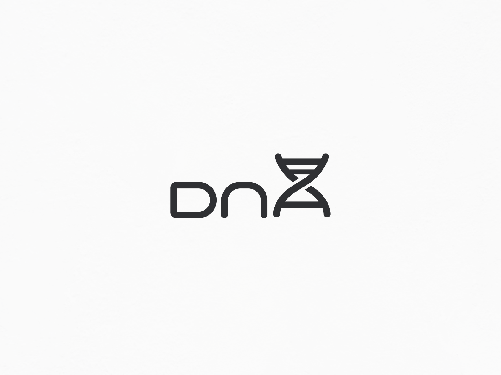 DNA wordmark logo by Mirazur Rahman on Dribbble