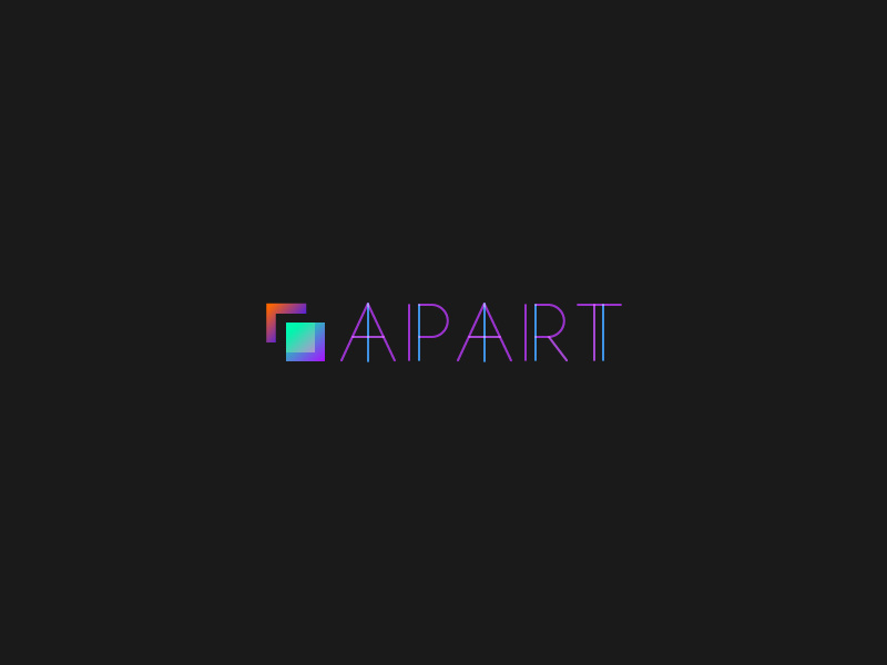 Apart Logo Concept by Sanjay MS on Dribbble