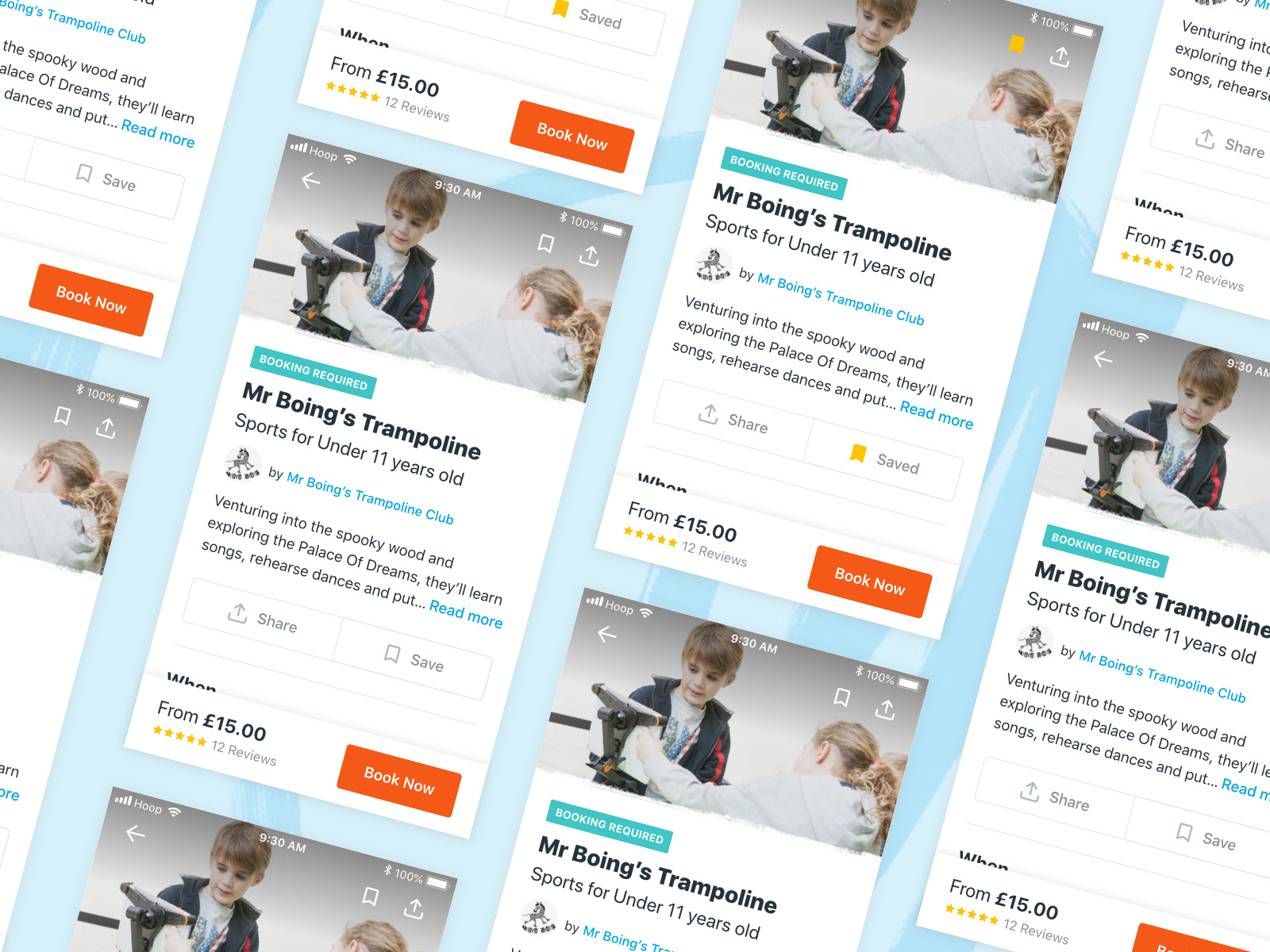 Hoop Activities by Tallulah Watson for Hoop on Dribbble