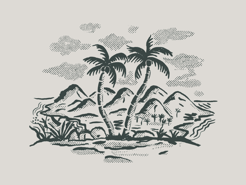 Desert Island Drawing