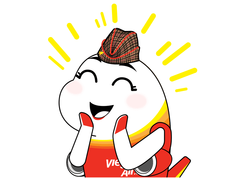 Amy - Vietjet Sticker pack by Đỗ Trọng Thanh Tân on Dribbble