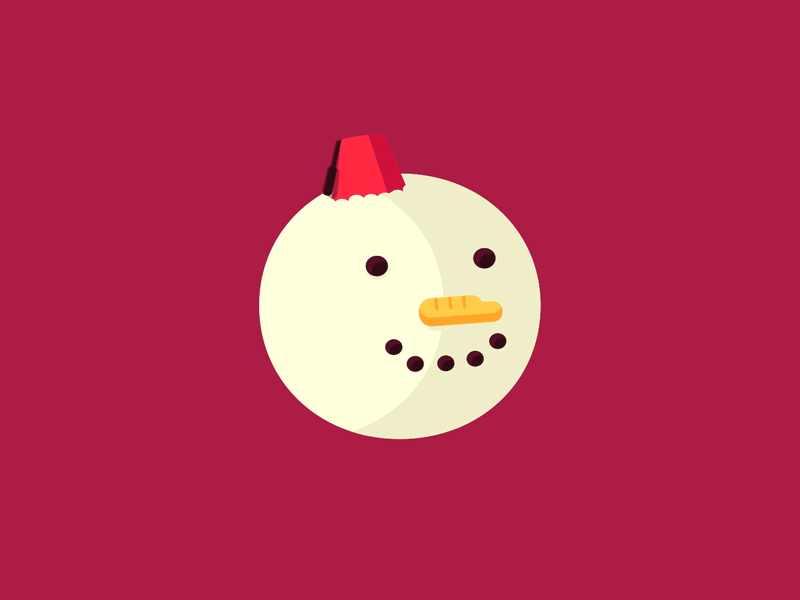 Winky Snowman by Razvan Vezeteu for Subsign on Dribbble