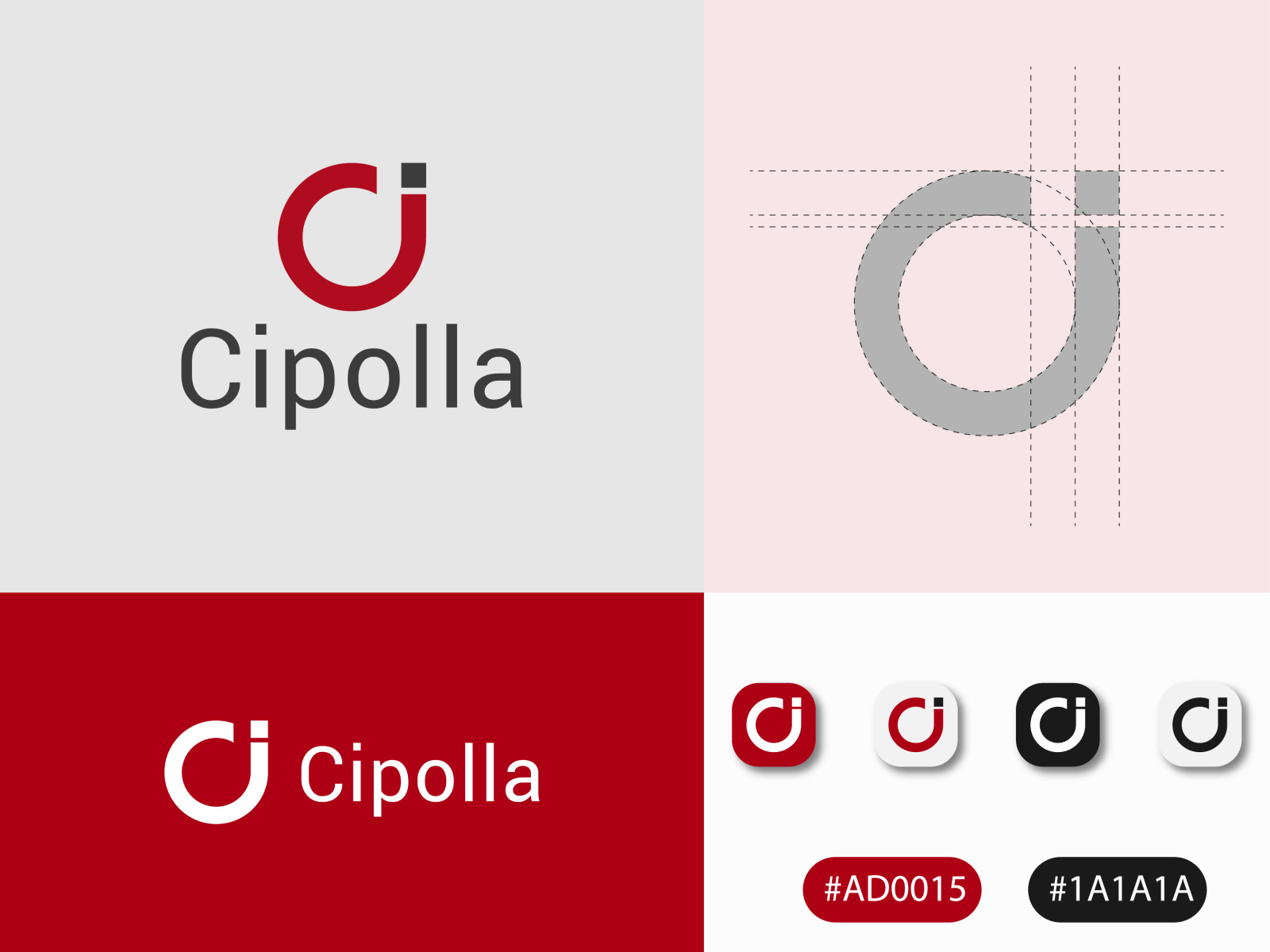Ci Typography Logo Design by Sujon Haldar on Dribbble
