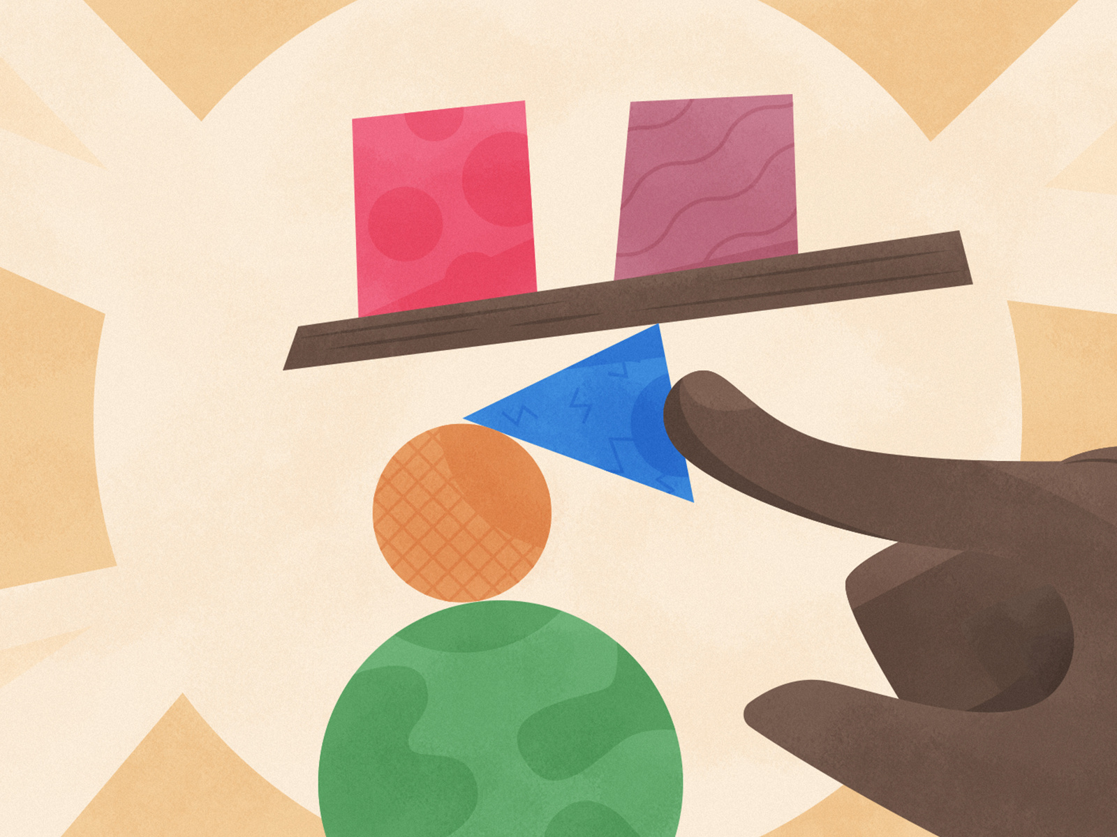 Child Development - Balance by Oliver Swinburne on Dribbble