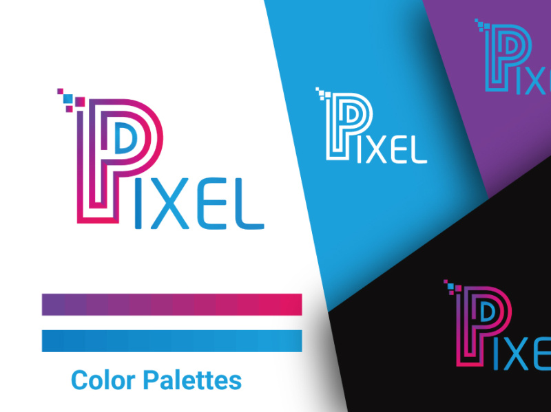 Pixel Logo Design by Batinur | Logo & Branding Specialist on Dribbble